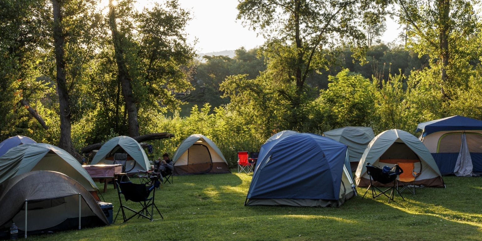 Our Riverside Camp at Camp Lotus - River Runners